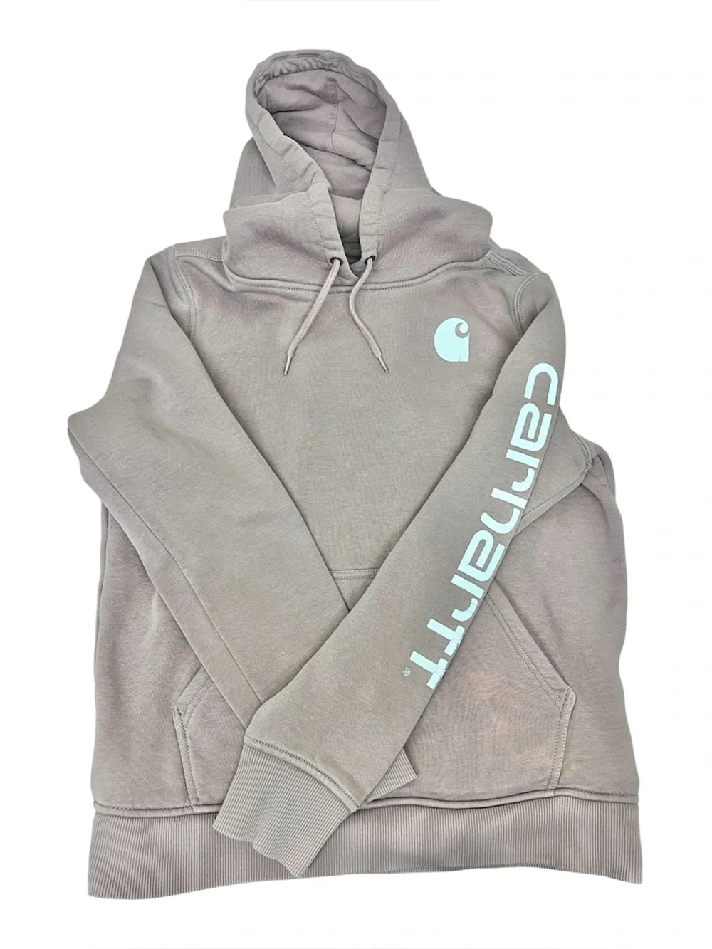 Carhartt | Tops | Carhartt Hoodie Relaxed Fit Midweight Logo Sleeve ...